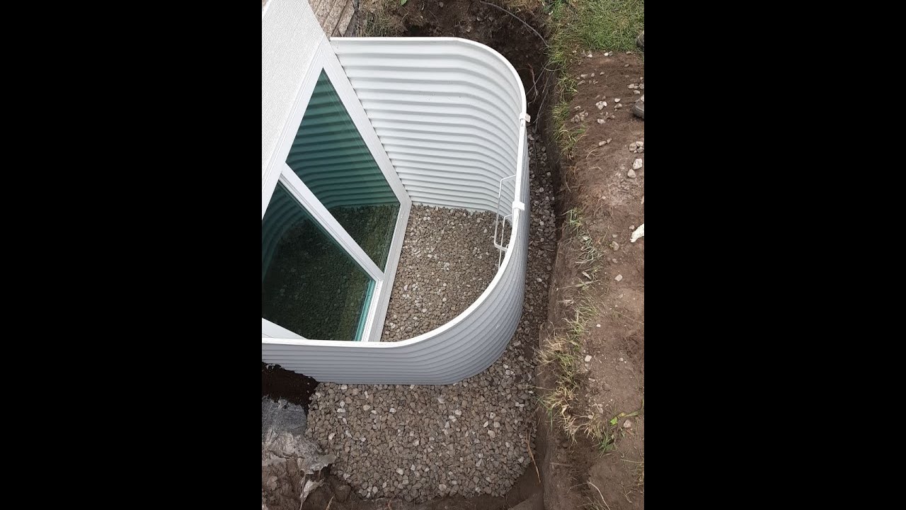Toledo Basement Repair Egress Window Install - YouTube