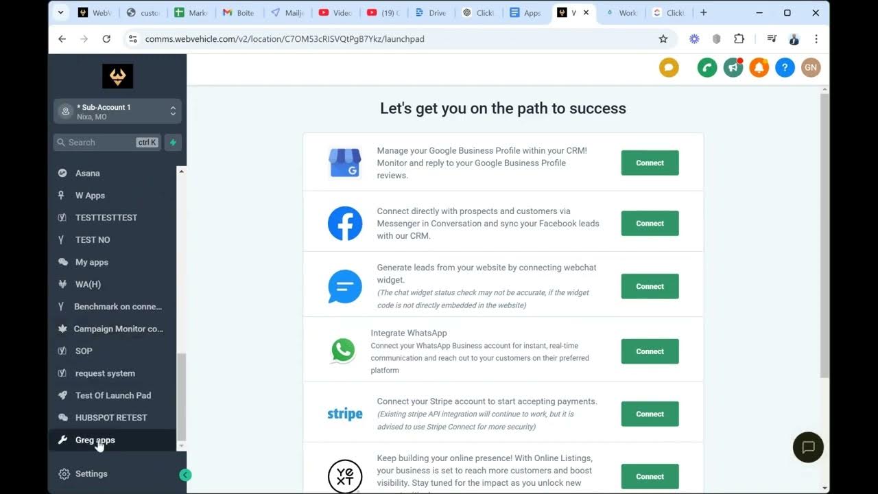 How to Connect ClickUp with HighLevel Workflow actions in GHL. Integrate ClickUp and # ...