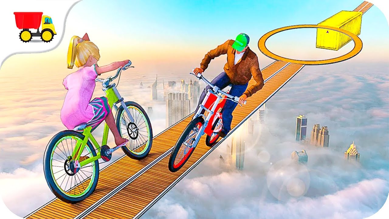 Stunt Bicycle Impossible Tracks Bike Games 2018 - Gameplay Android free ...
