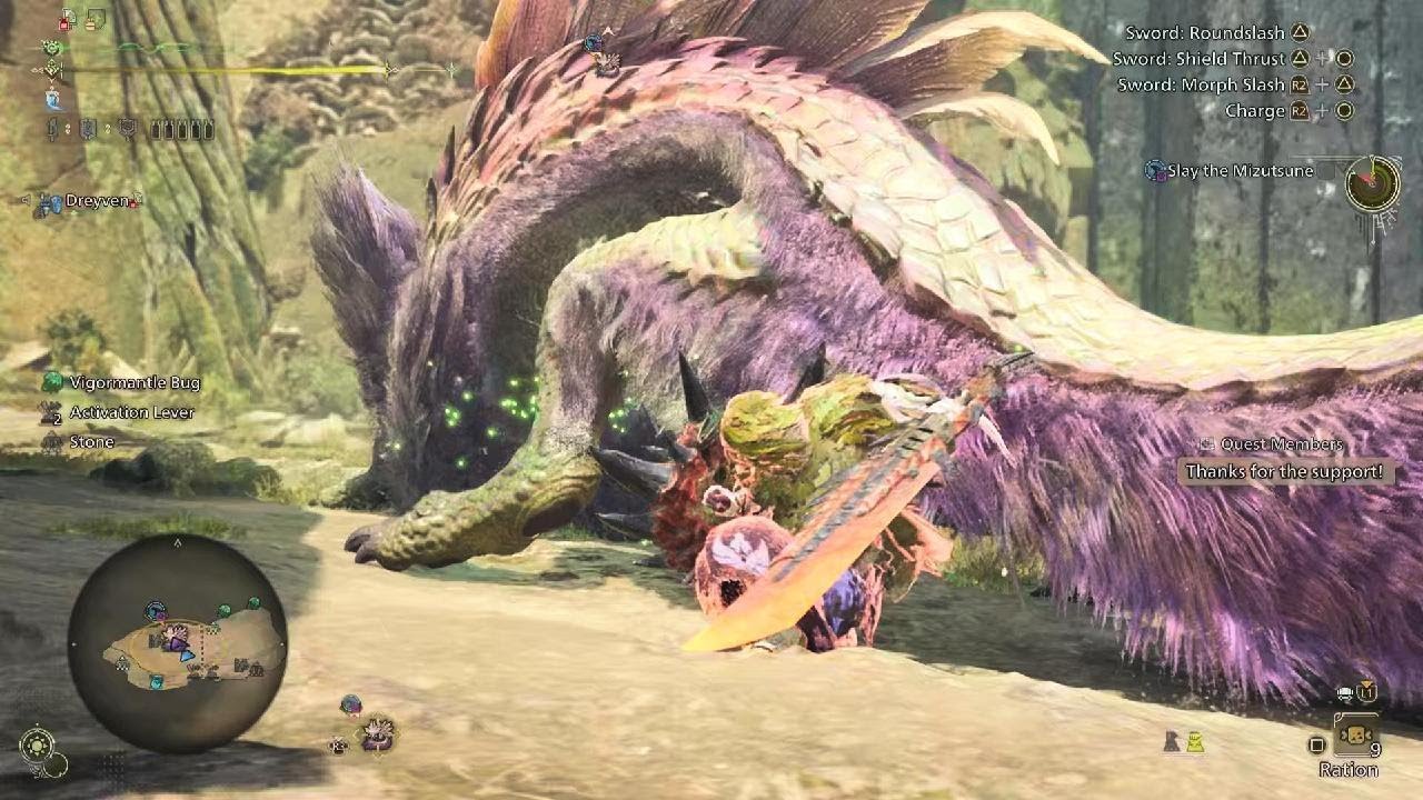 Monster Hunter Wilds - Fleeting Bubbles Challenge Quest - YouTube