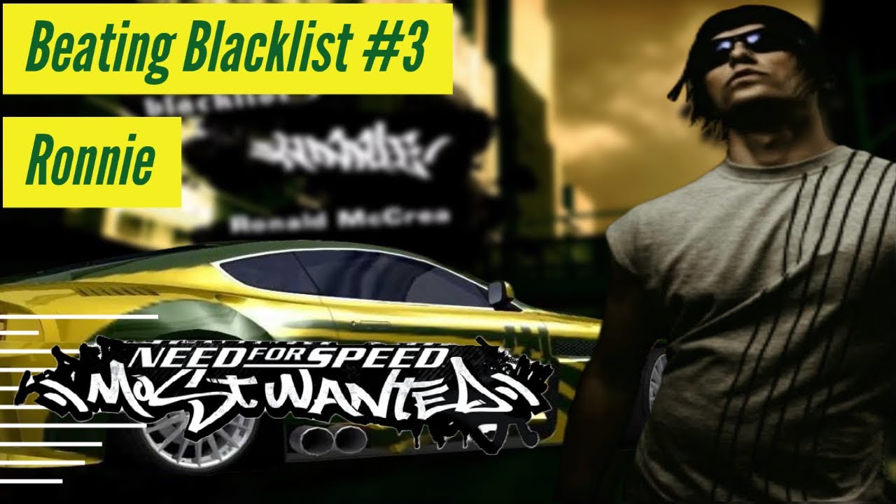 NEED FOR SPEED MOST WANTED GAMEPLAY 2022 #3 Ronnie - YouTube