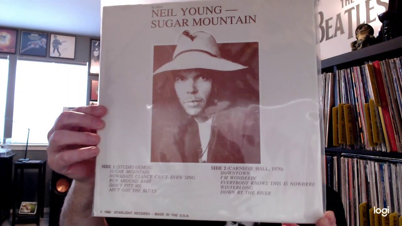 My Neil Young Bootleg albums - YouTube