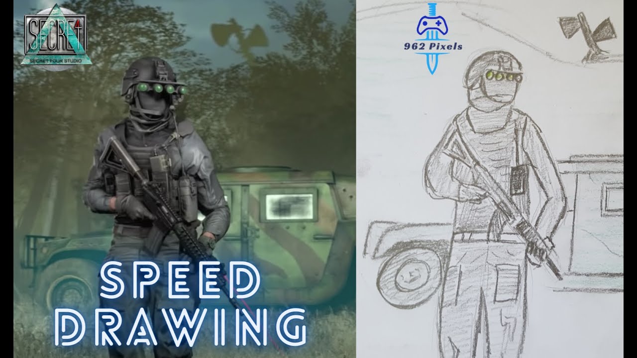 Drawing ANOTHER Scene from Secret4Studio's Siren Head [7] - YouTube