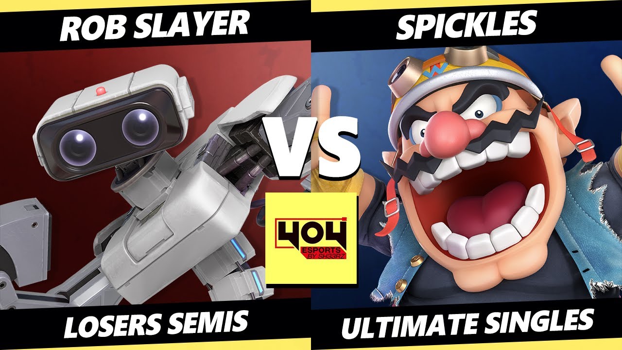 4o4 Weekly 36 LOSERS SEMIS - ROB Slayer (ROB) Vs. Spickles (Wario ...