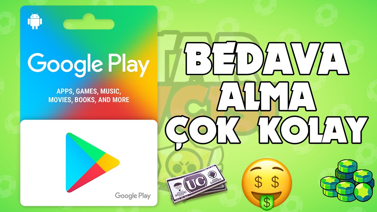 bedava google play kod kanıtlı çok kolay 2021 - YouTube