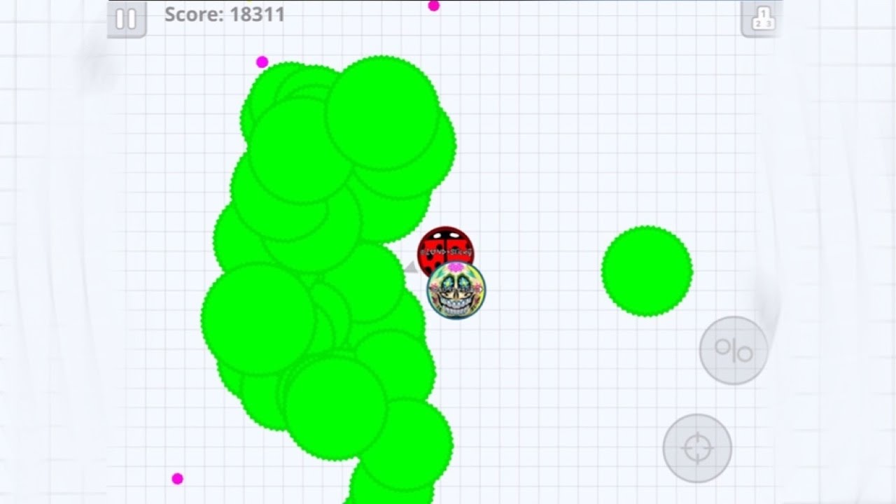 Agario mobile as "N0psa" "Sirius" "Crystal" And "Kristoffer" Rush mode ...