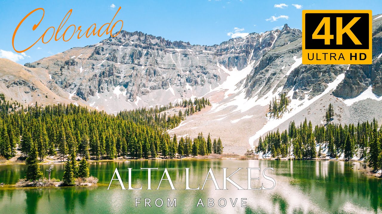 Colorado Hwy 145 - Alta Lakes - Trout Lake - Ophir Pass in 4K UHD - YouTube