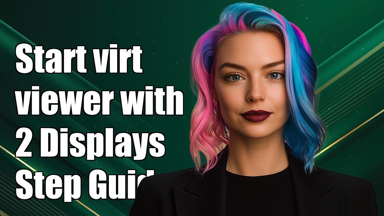 How to Start virt-viewer with 2 Displays: Step-by-Step Guide - YouTube