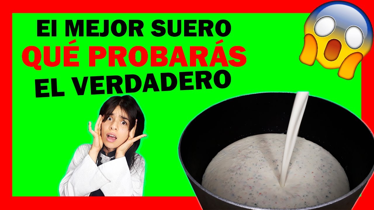 😍 Cómo hacer El MEJOR SUERO de LECHE de vaca casero venezolano ¡UN ...