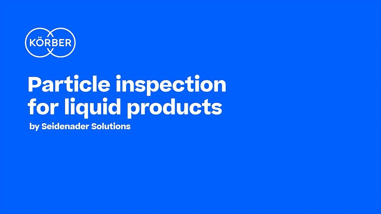 Particle inspection for liquid products - YouTube