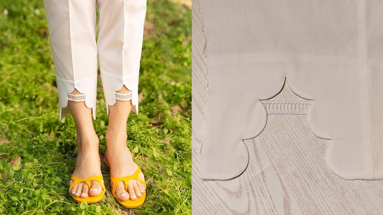 2021 Latest #Trouser Design | Capri Design Cutting and stitching - YouTube