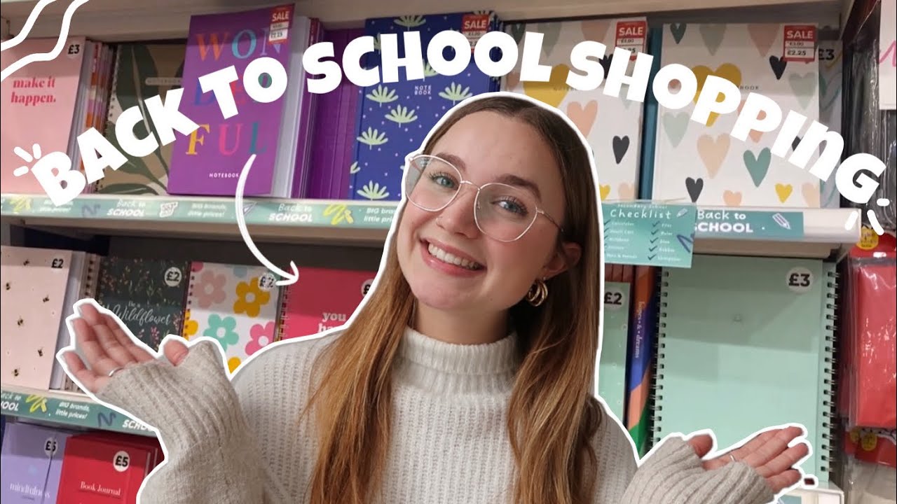 Back to school shop with me 2024 - YouTube