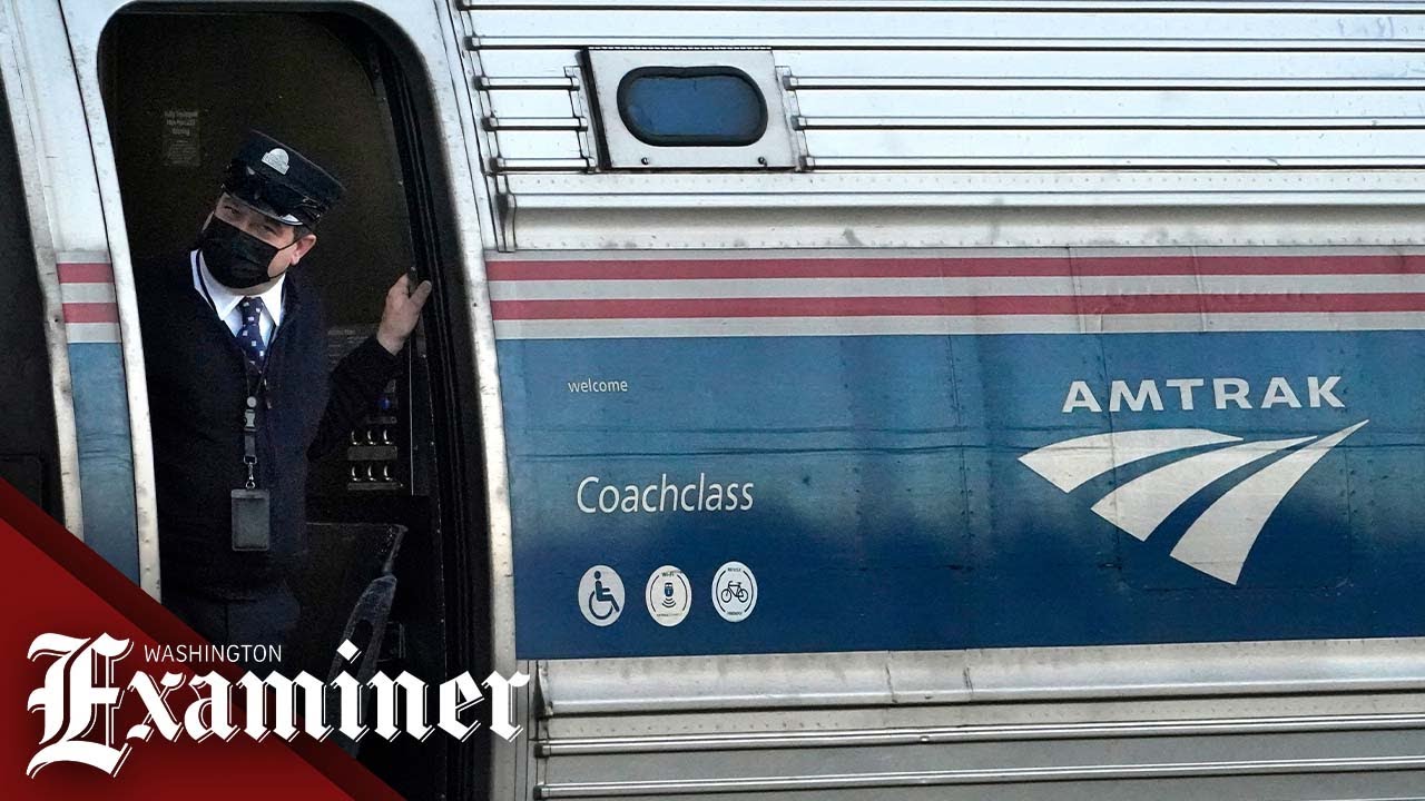 Amtrak train stranded: Travel woes reach tracks - YouTube