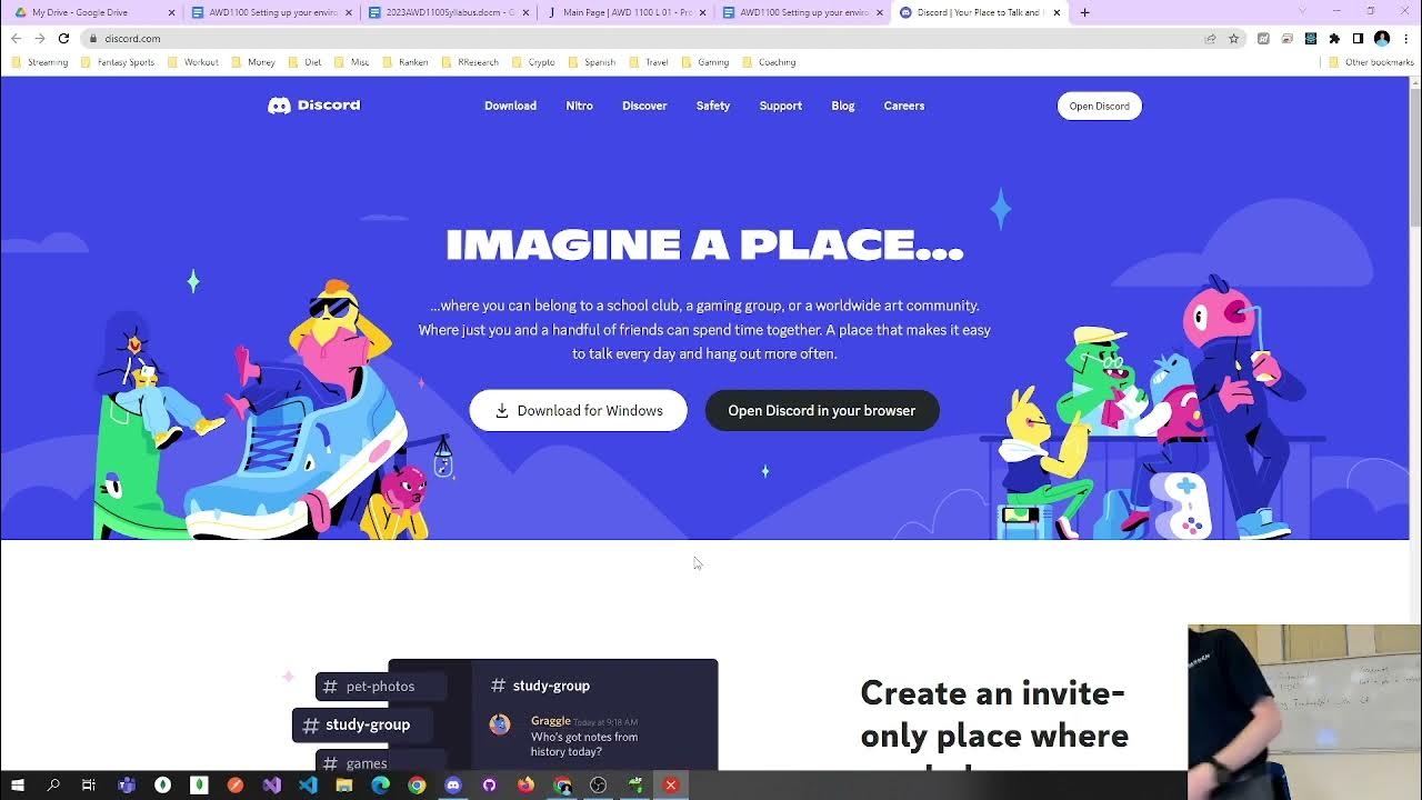 AWD 1100 Setting Up Your Environment - YouTube