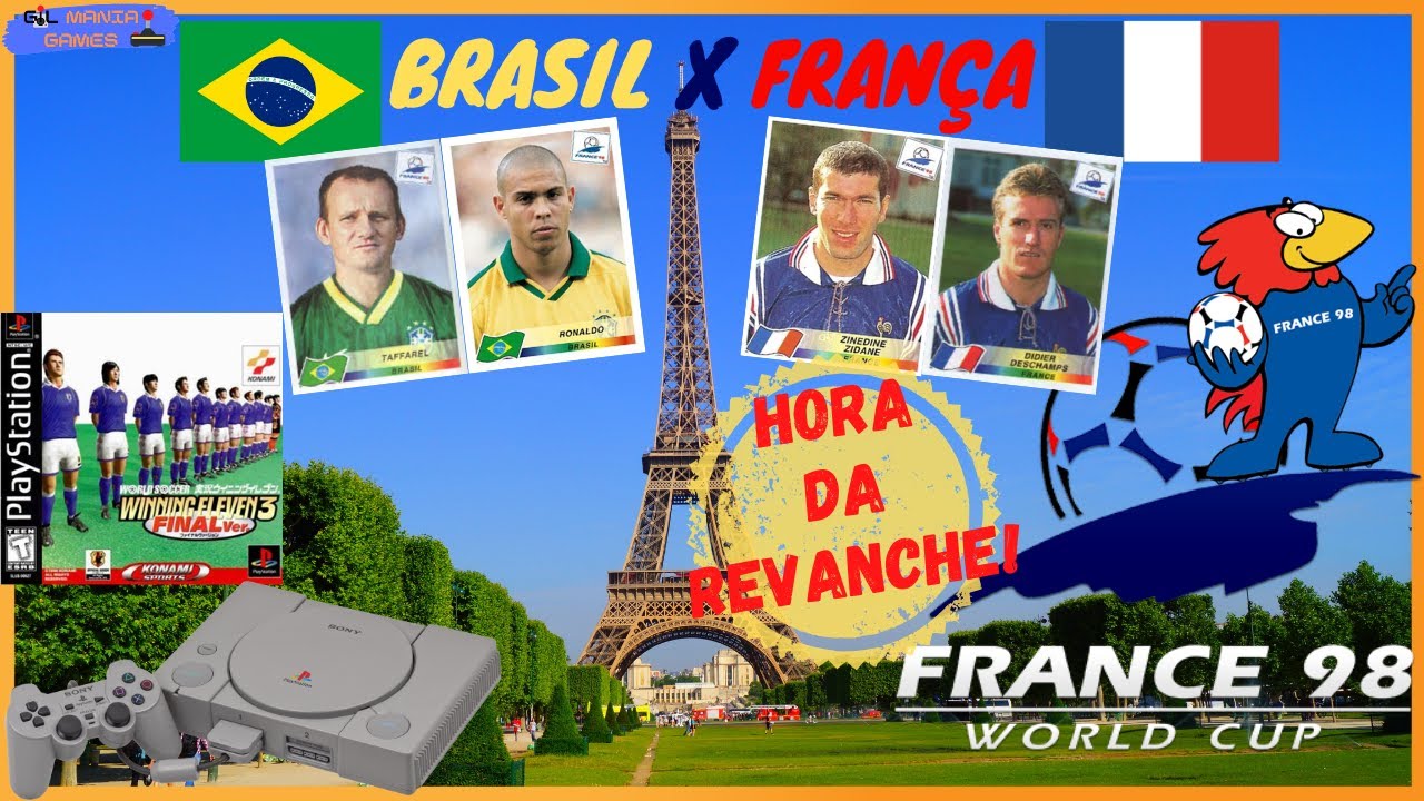 REVANCHE: Brasil x França - Copa 98: FIFA World Cup France' 98 ...