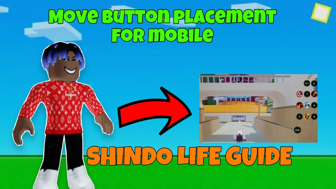 (GUIDE) How to MOVE/SET YOUR BUTTONS for MOBILE (Shindo Life 2) - YouTube