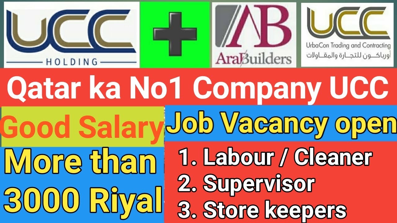 UCC Holding Group Company Qatar | Jobs in UCC Radiant Company | Qatar ...