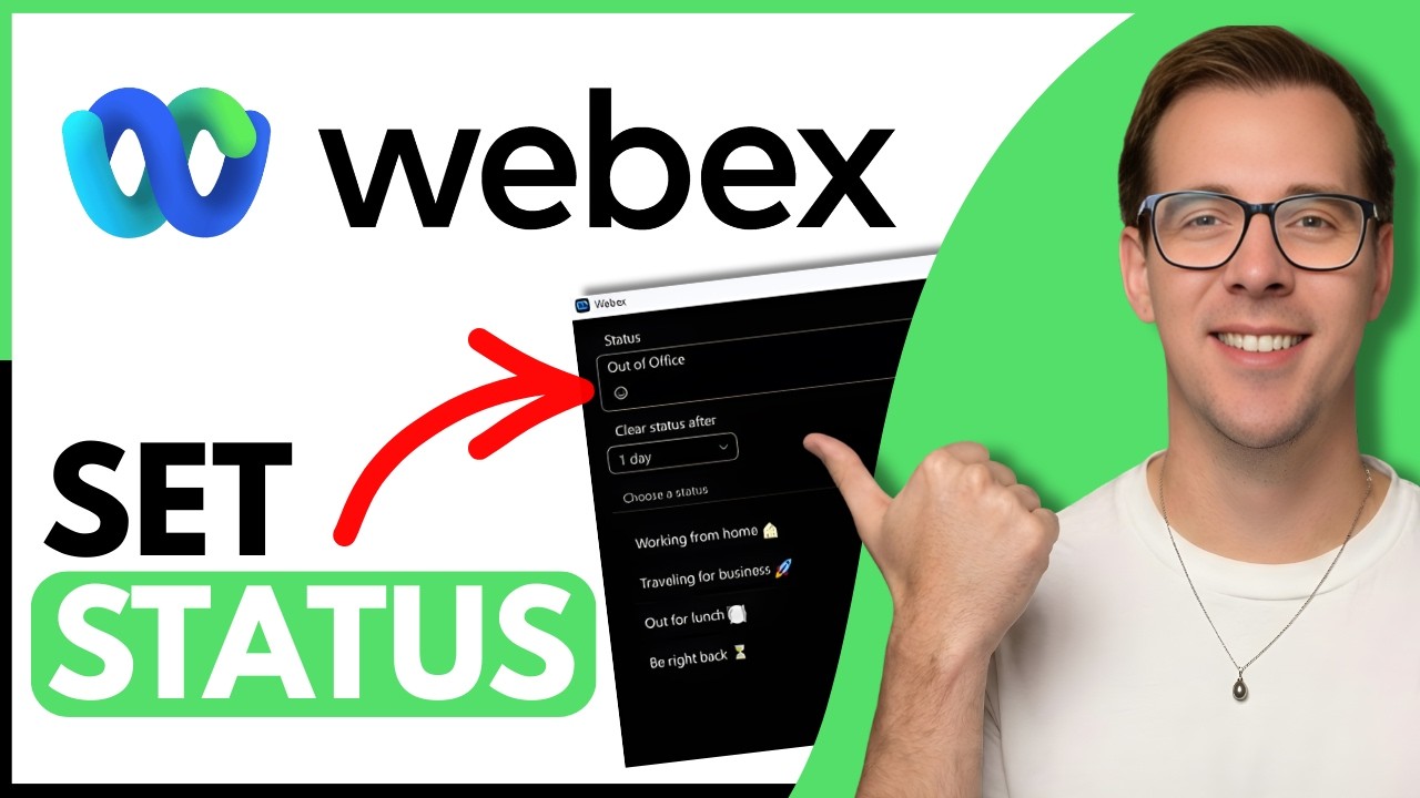 How To Set Out Office In Webex (Step By Step) - YouTube