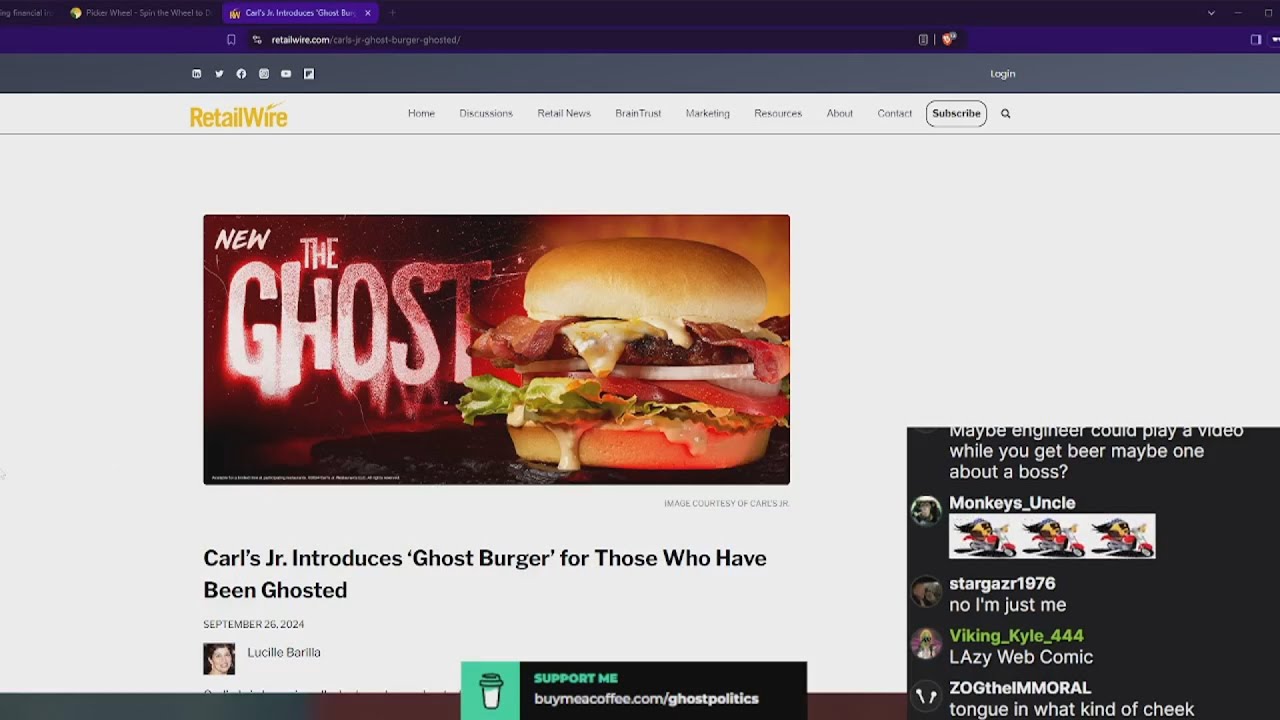 The Ghost Burger - The Burger That Gives You AIDS (The Ghost Show - 394 ...