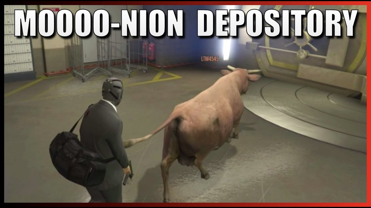 When a COW Robbed the Union Depository - YouTube