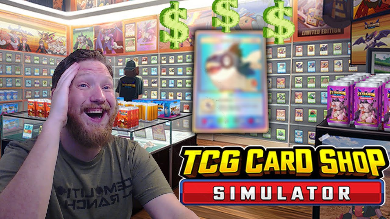 Is this THE BEST card shop EVER?! | TCG Card Shop Simulator Ep2 - YouTube