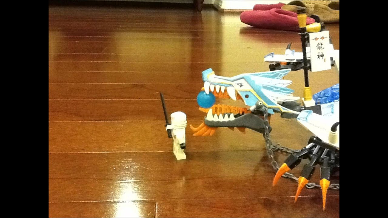 Ninjago:masters of Spinjitzu:episode 2:Zane gets ice dragon - YouTube