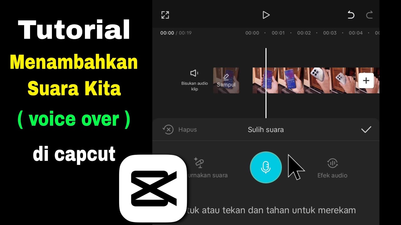 Cara menambahkan suara atau voice over di capcut 2025 - YouTube