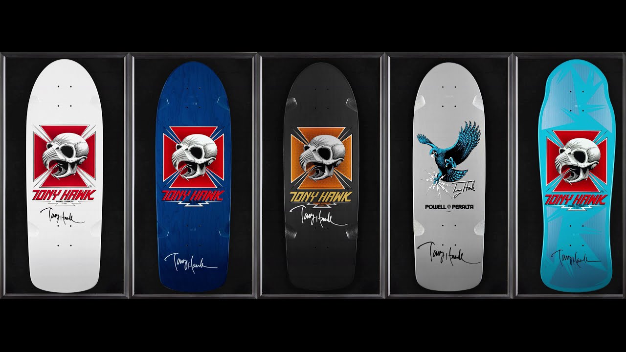 Tony Hawk Deck Collection RAD Skateboards - YouTube