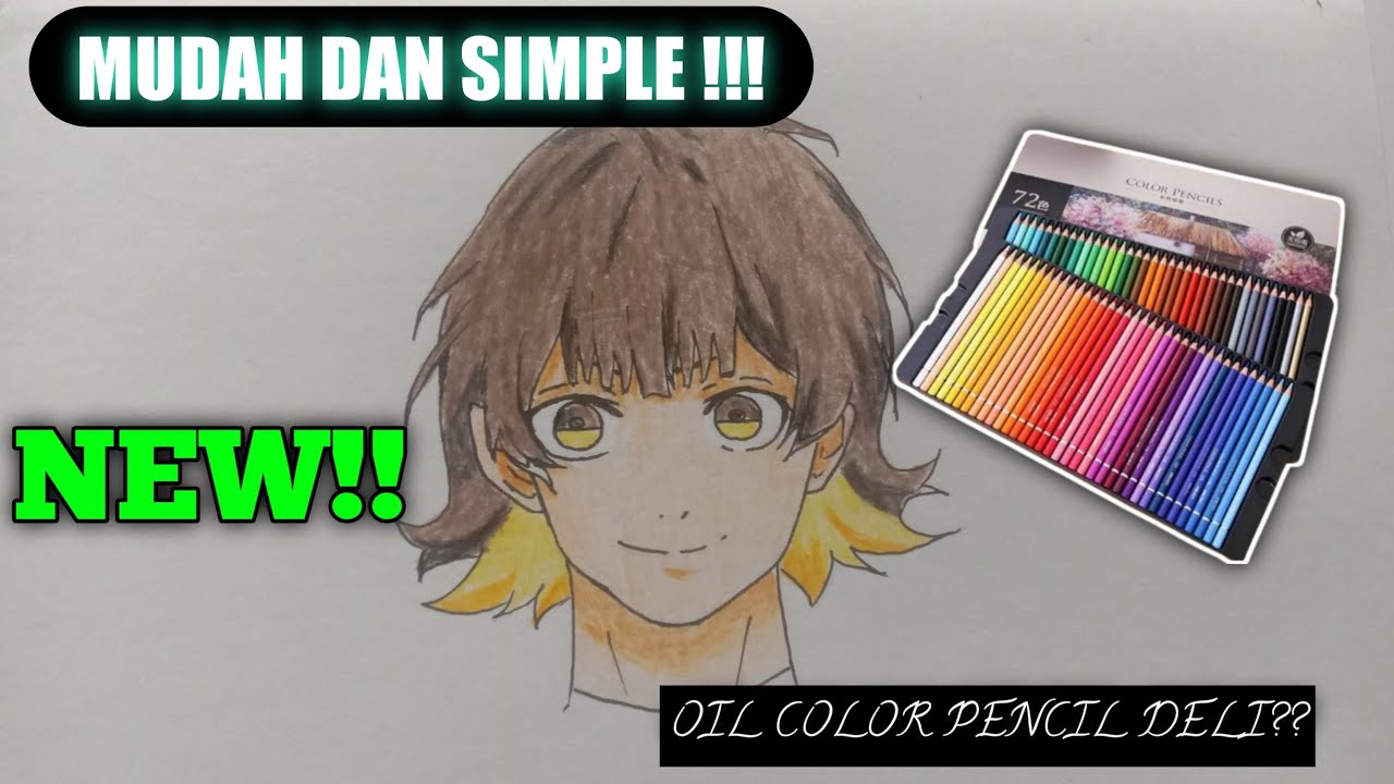 gambar dan mewarnai anime mudah || BACHIRA MEGURU [ BLUE LOCK ] - YouTube