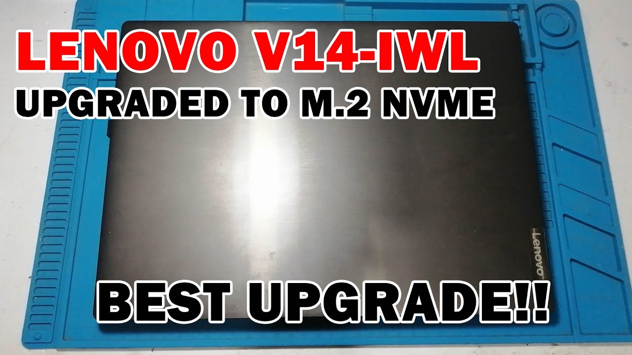 HOW TO INSTALL M.2 SSD | LENOVO V14-IWL UPGRADED TO M.2 SSD | SIR MELL ...