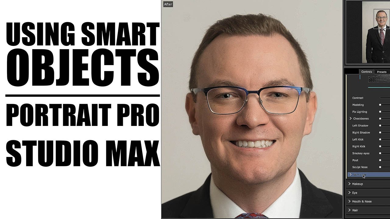 Smart Objects in PortraitPro Studio Max - YouTube