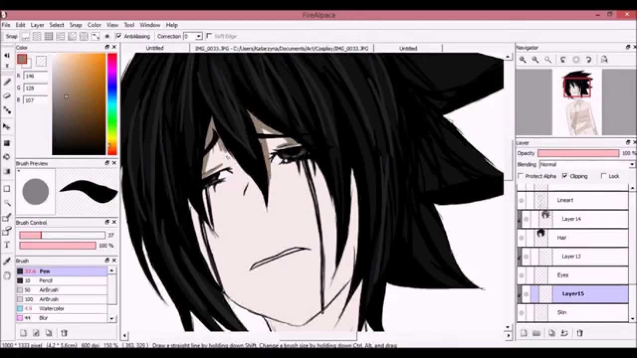 Sasuke Uchiha :; My Strings of Fate Are Suffocating Me (Speedpaint ...