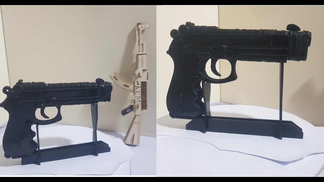 How to make wooden gun craft gun diy | toy gun diy |Geo arts लकड़ी की ...