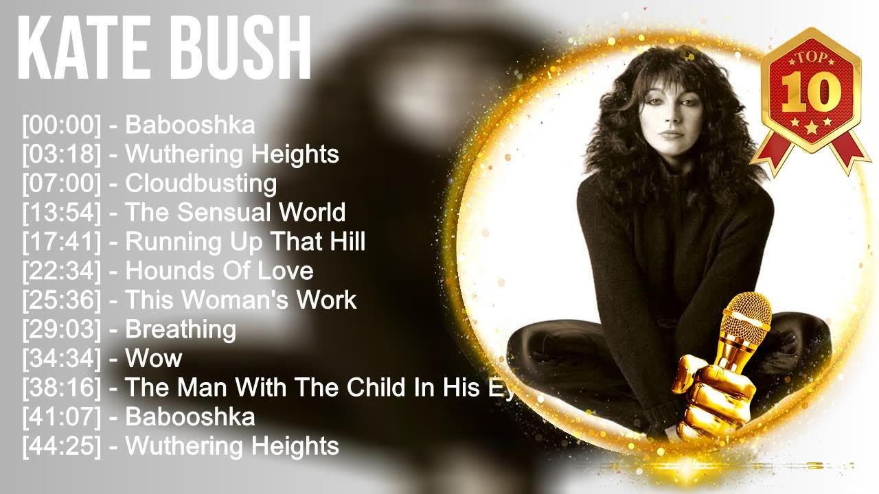 Kate Bush Greatest Hits ~ Best Songs Of 80s 90s Old Music Hits ...