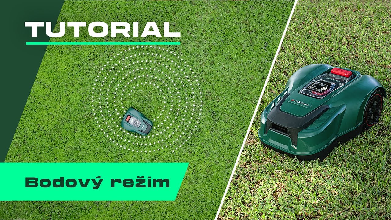 PARKSIDE Robotická kosacka 20 V - Bodový režim | Máš na to! - YouTube