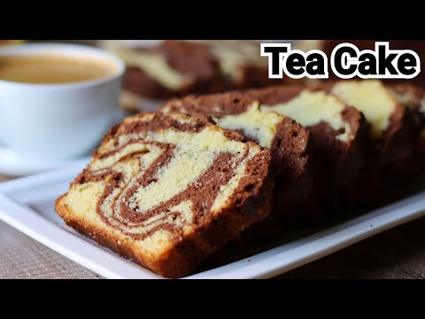 Classic Marble Tea Cake by (YES I CAN COOK)