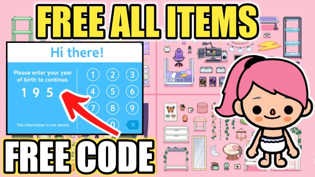 Free All Items 2023 ⚠️ Toca Boca Free Code | Toca Life World Free Code ...