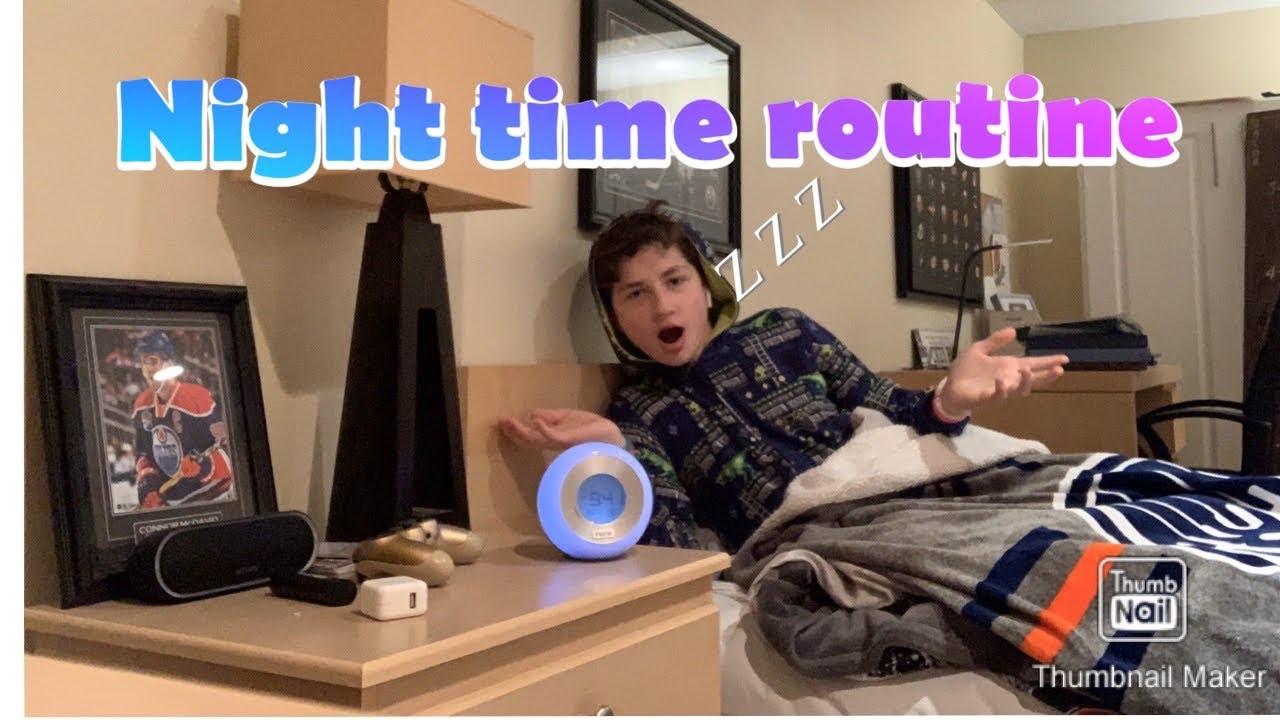 Night time routine - YouTube