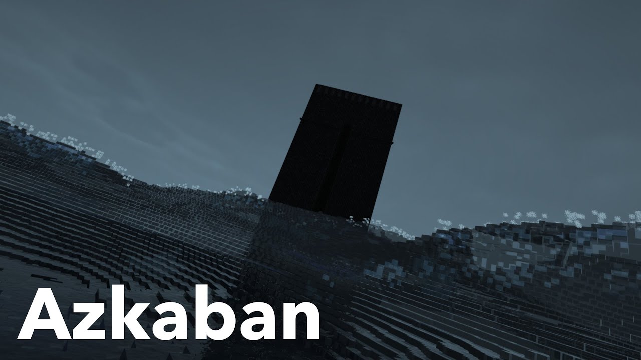 Building Azkaban in Minecraft - Harry Potter - YouTube