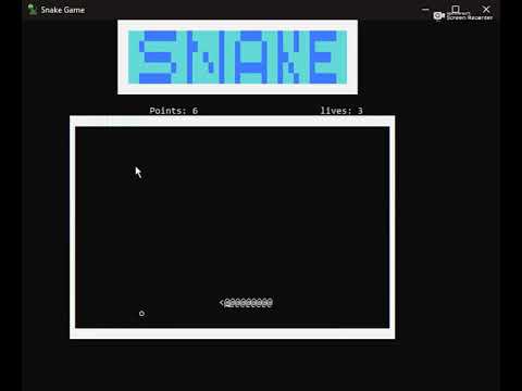 Snake game in C++ for CMD - YouTube