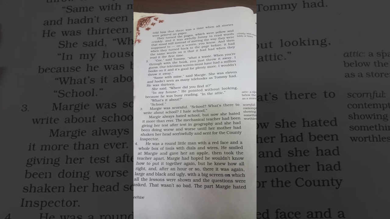 Class 9 English Chapter 1 Video 2 YouTube class-9-english-chapter-1-video-2-youtube