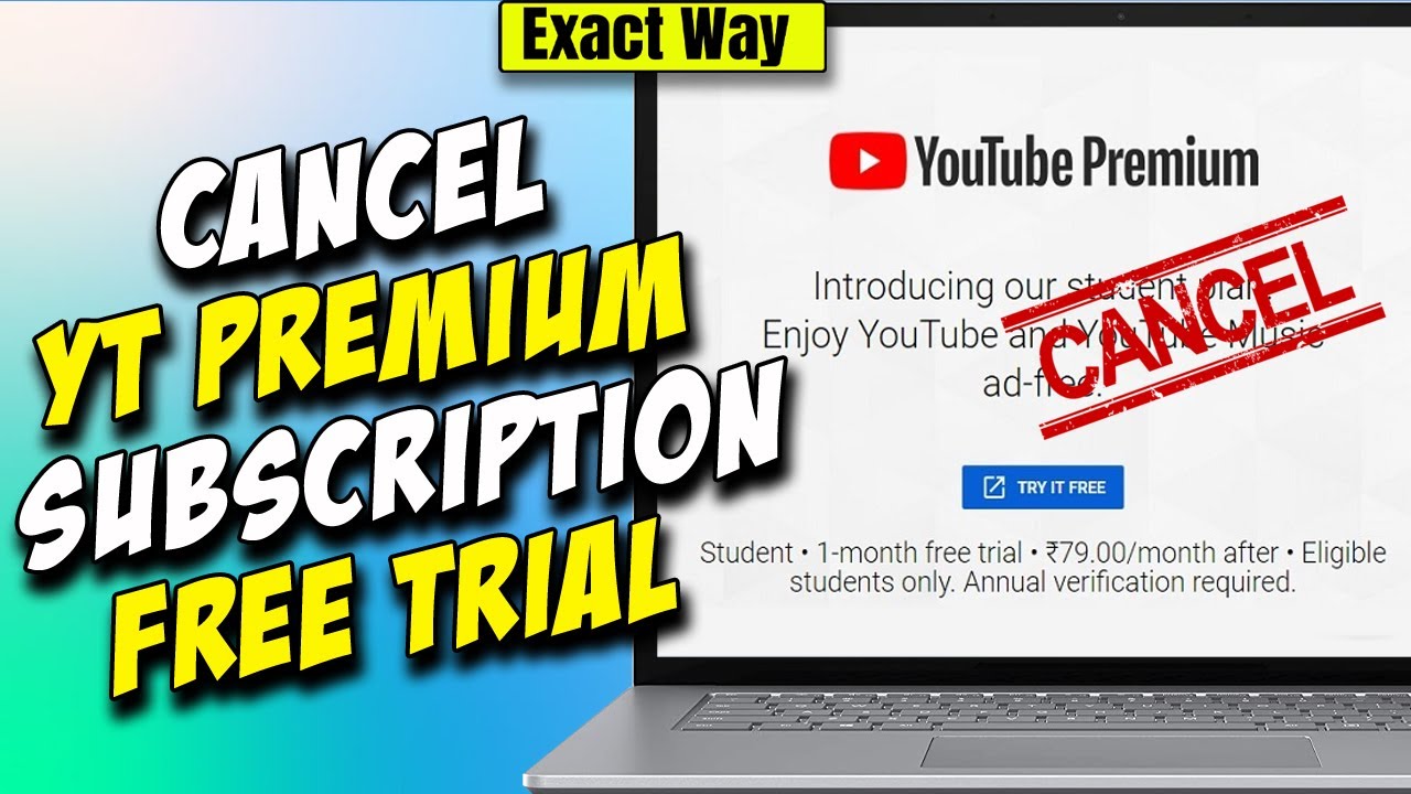 How to Cancel YouTube Premium Free Trial (2024 UPDATED) - YouTube