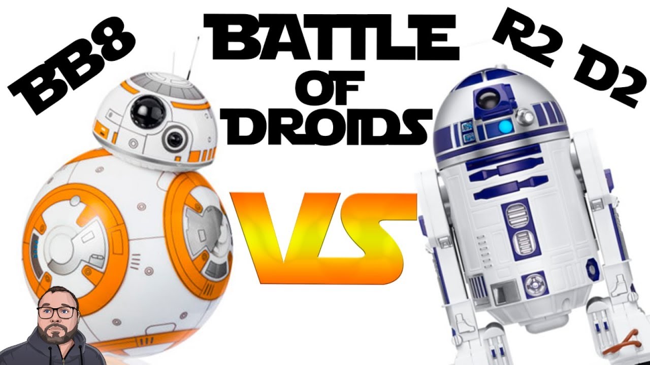 Battle of the Droids BB8 against R2 D2. Who Wins! - YouTube