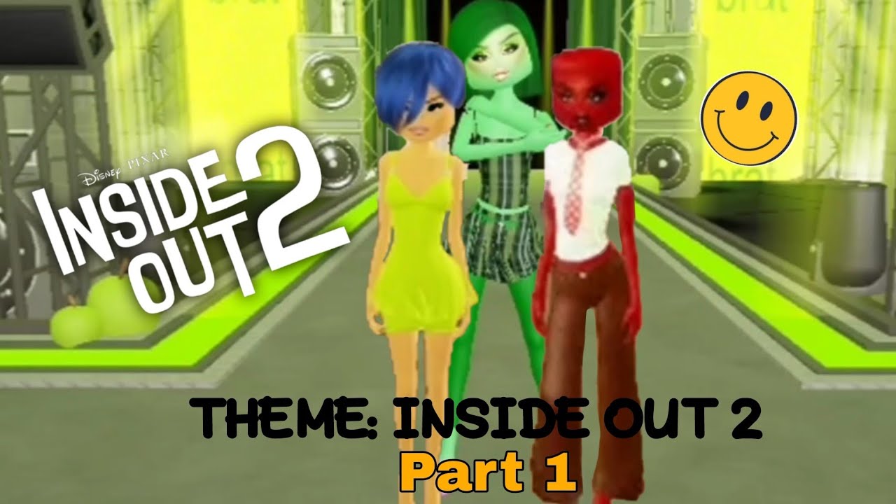 INSIDE OUT 2 CHARACTERS IN DRESS TO IMPRESS! (Roblox DTI) Part 1 - YouTube