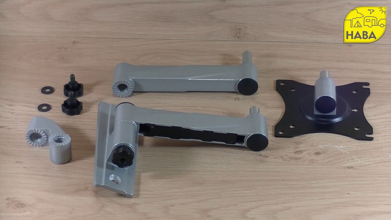 Haba bv - Instruction video 3-in-1 tv support solution - YouTube