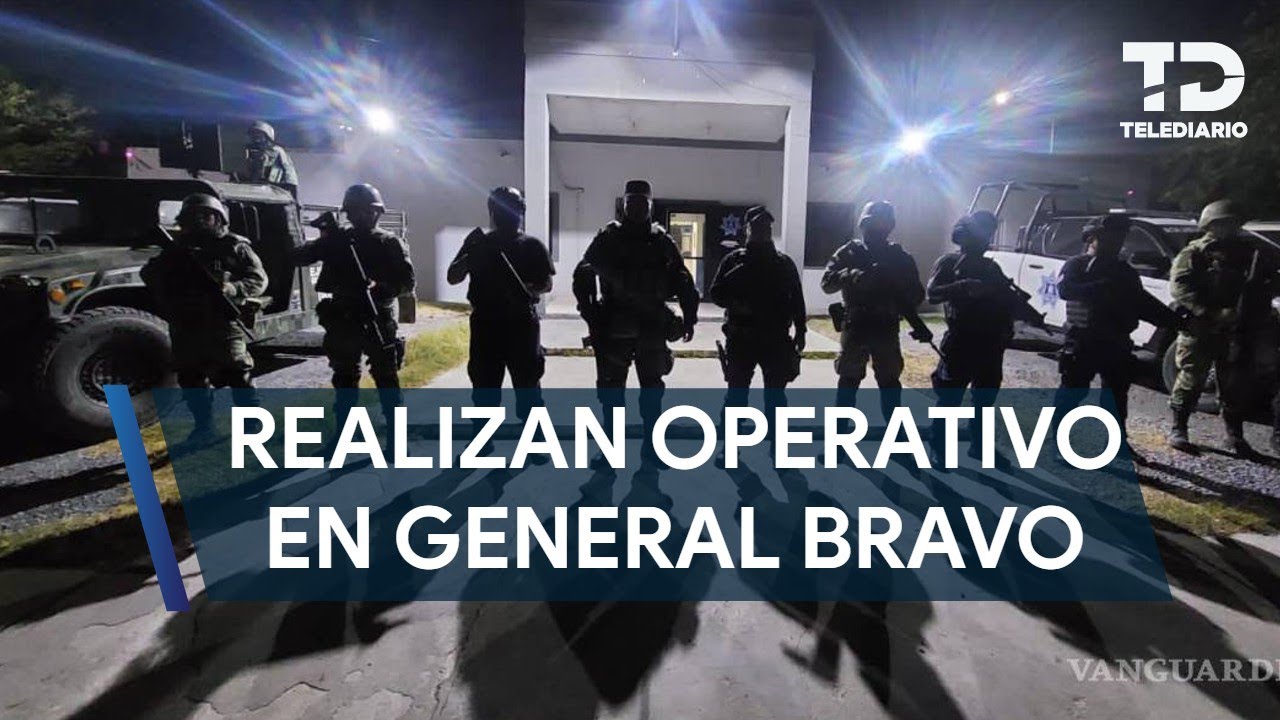 Realiza Ejército operativo en General Bravo, Nuevo León - YouTube