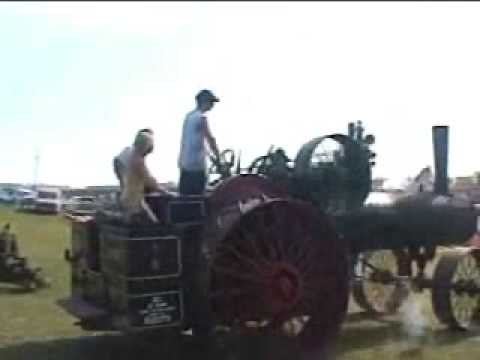 Case 80hp Steam Traction Engine - YouTube