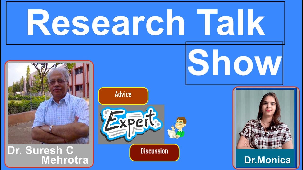 Research Talk Show | Q and A Session with Dr. Suresh Mehrotra - YouTube