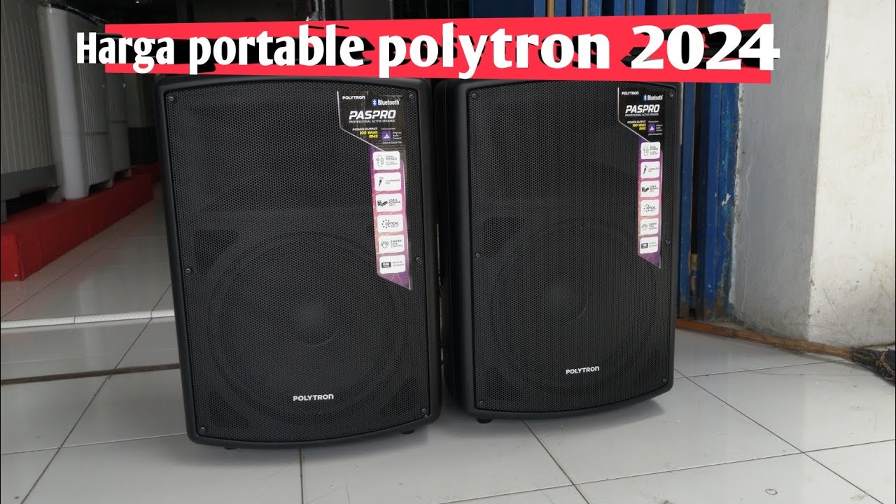 harga portable polytron 2024 - YouTube