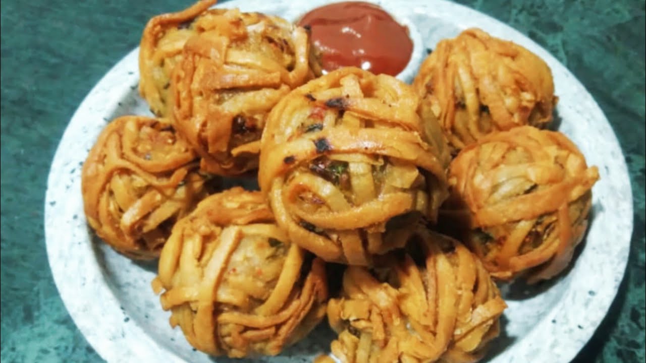 Crispy thread potato cheese ball recipe | चाइनीज चीज बॉल रेसिपी | Iftar ...